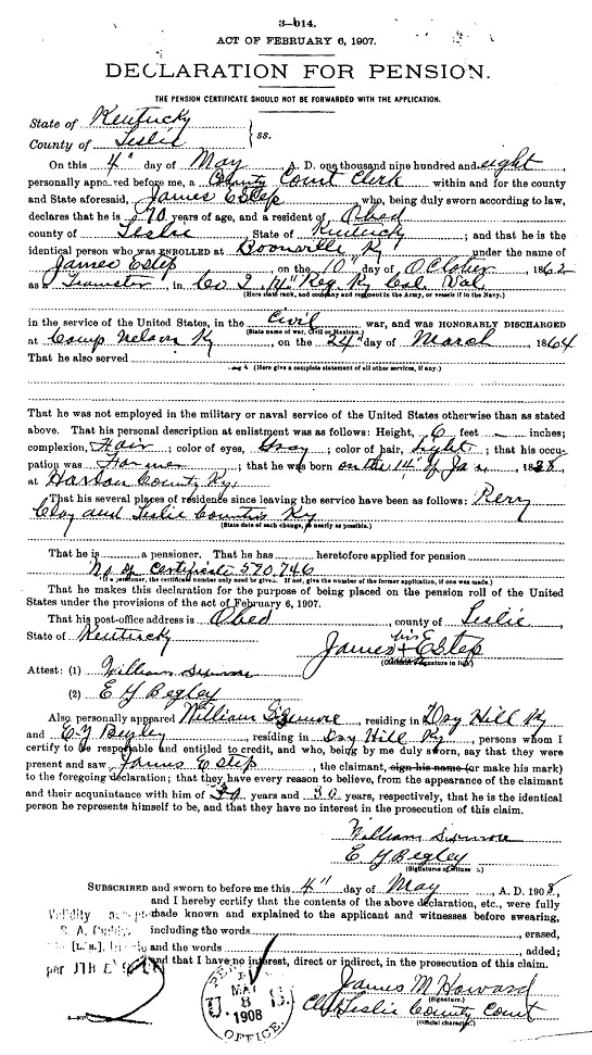 James Estep | Bookie on the Trail